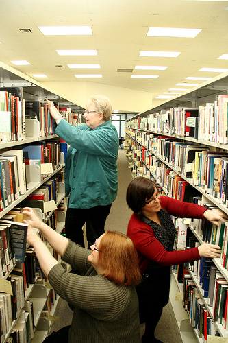 Main Library renovations December 2011 – TRU Newsroom
