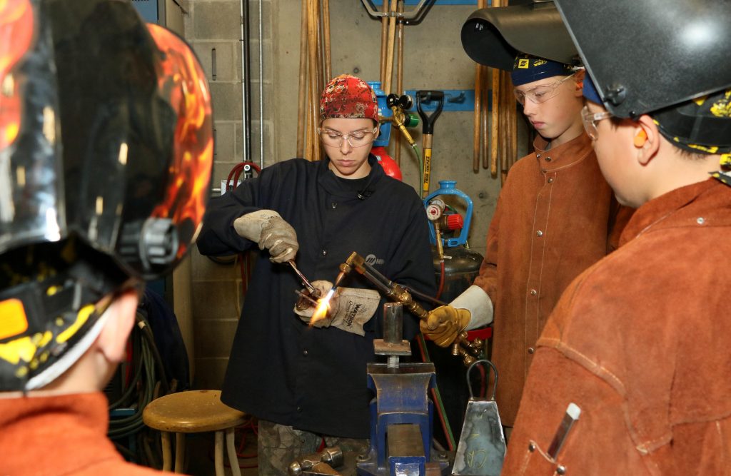 Sparking an interest in welding through summer camp – TRU Newsroom