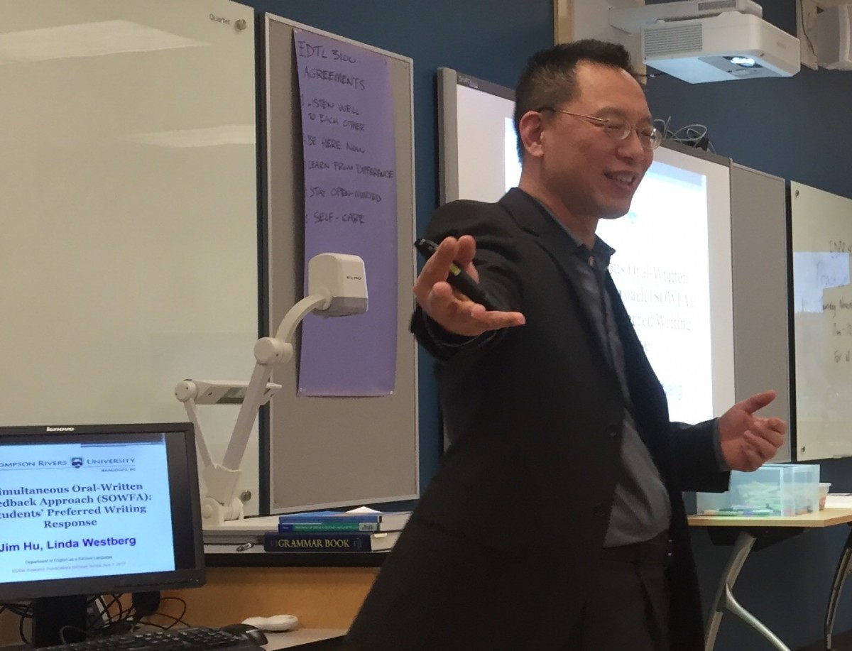 EDSW Research Provocations Fall 2017 series: Dr. Jim Hu & Linda ...