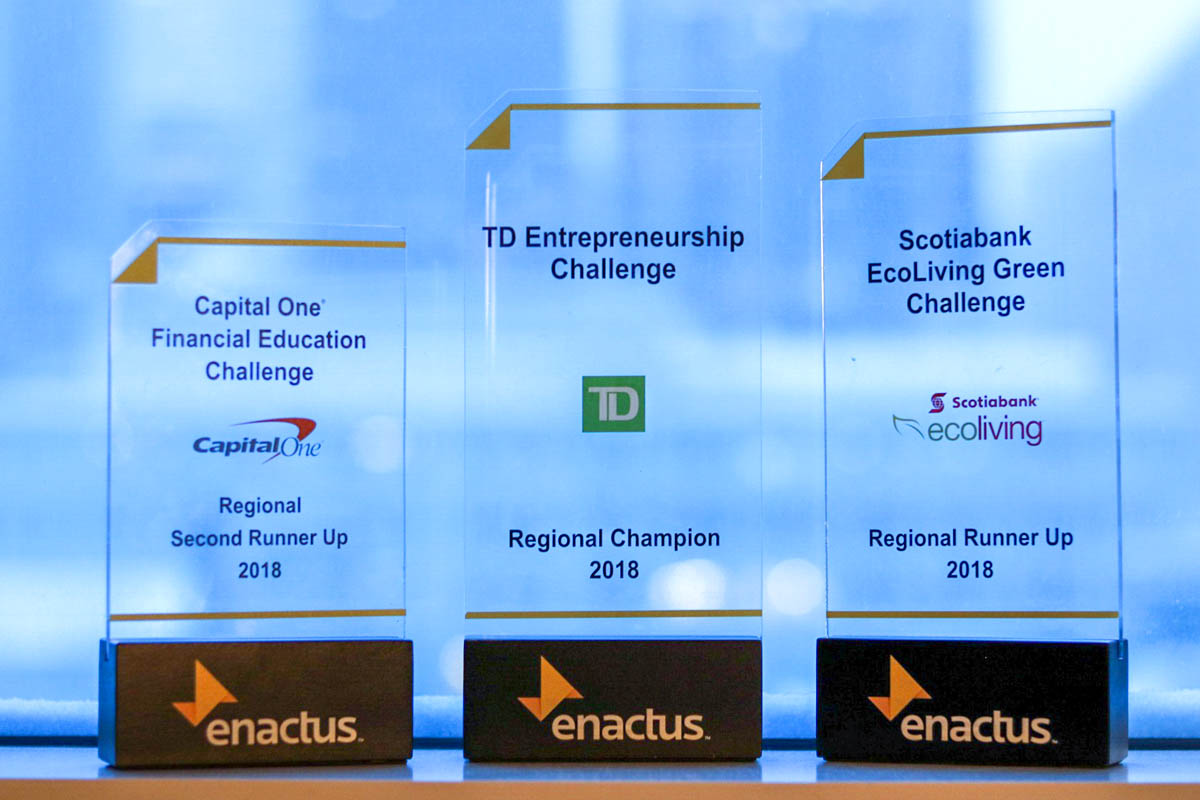 Enactus TRU taking its coasters to cards idea to the national stage ...