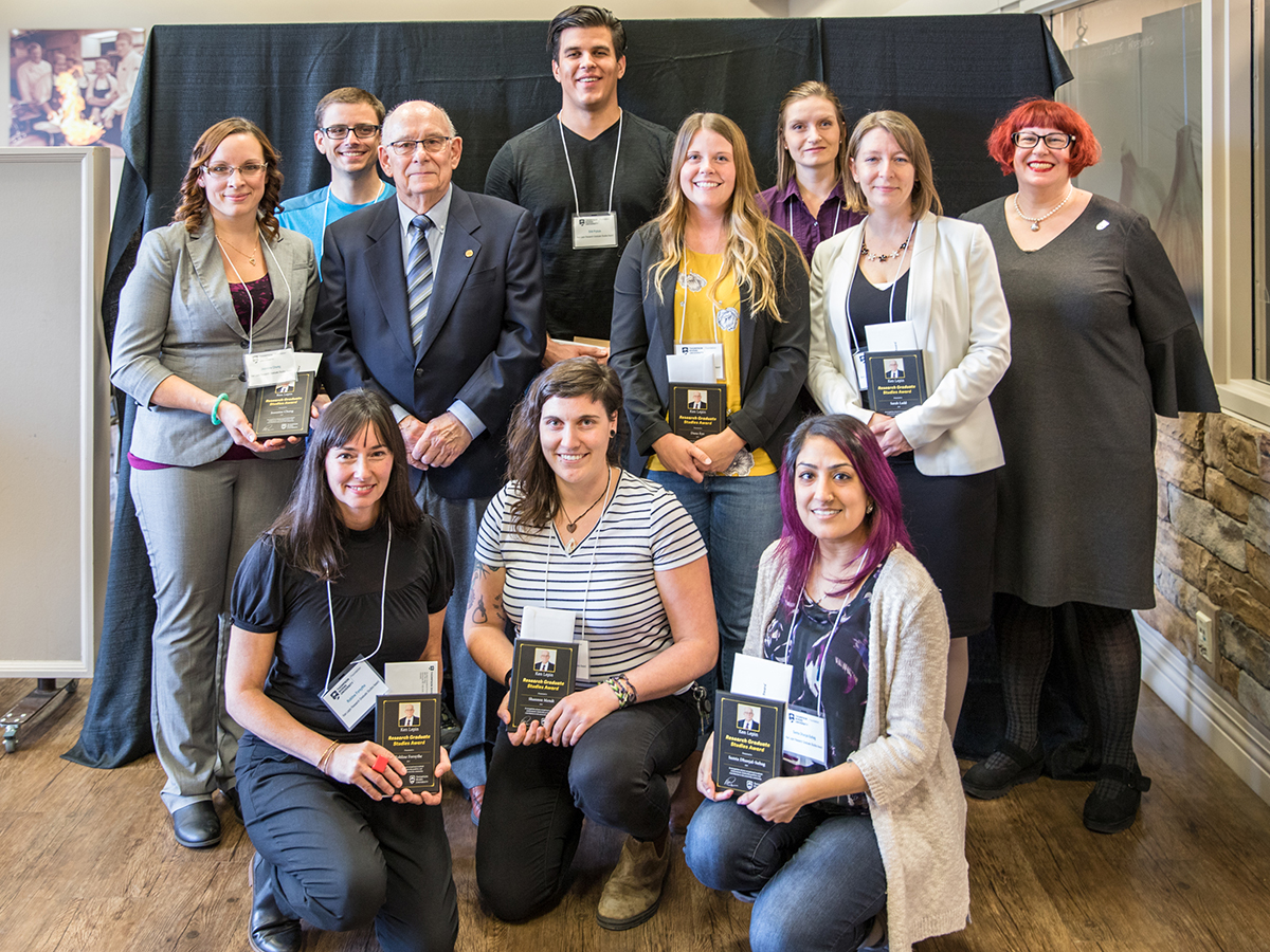 Lepin awards let grad students focus on research – TRU Newsroom