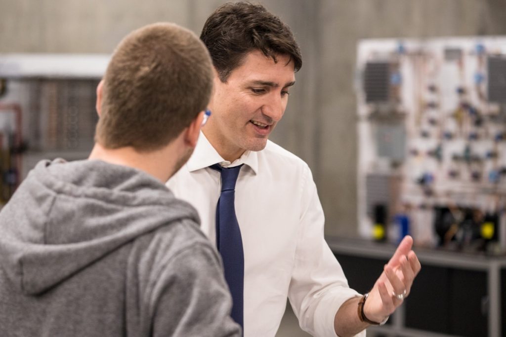 Prime Minister Justin Trudeau visited Thompson Rivers University – TRU ...