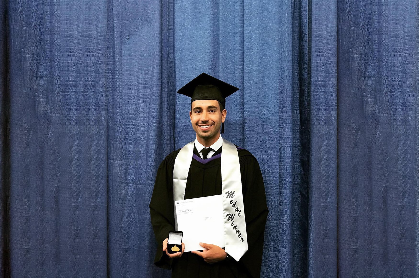 TRU Law medal winner stresses being kind – TRU Newsroom