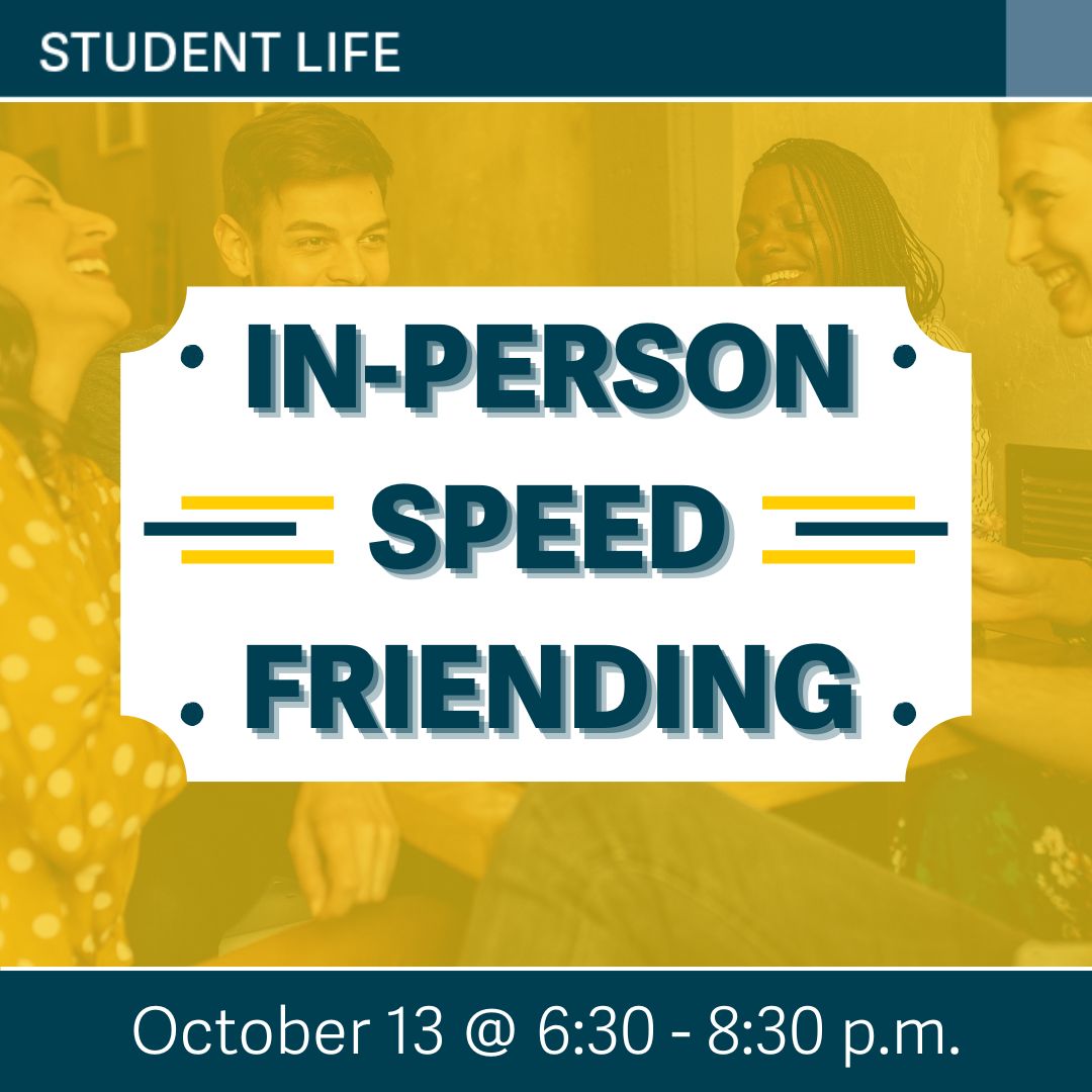 In-person Speed Friending – TRU Newsroom