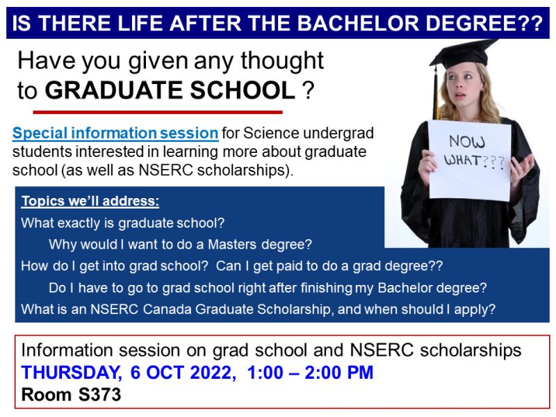 Grad School & Scholarships Info Session – TRU Newsroom