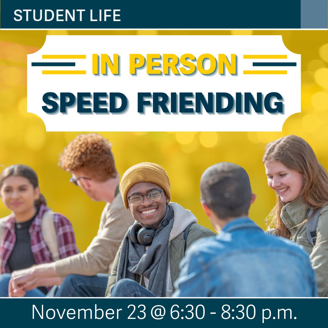 In-Person Speed Friending – TRU Newsroom