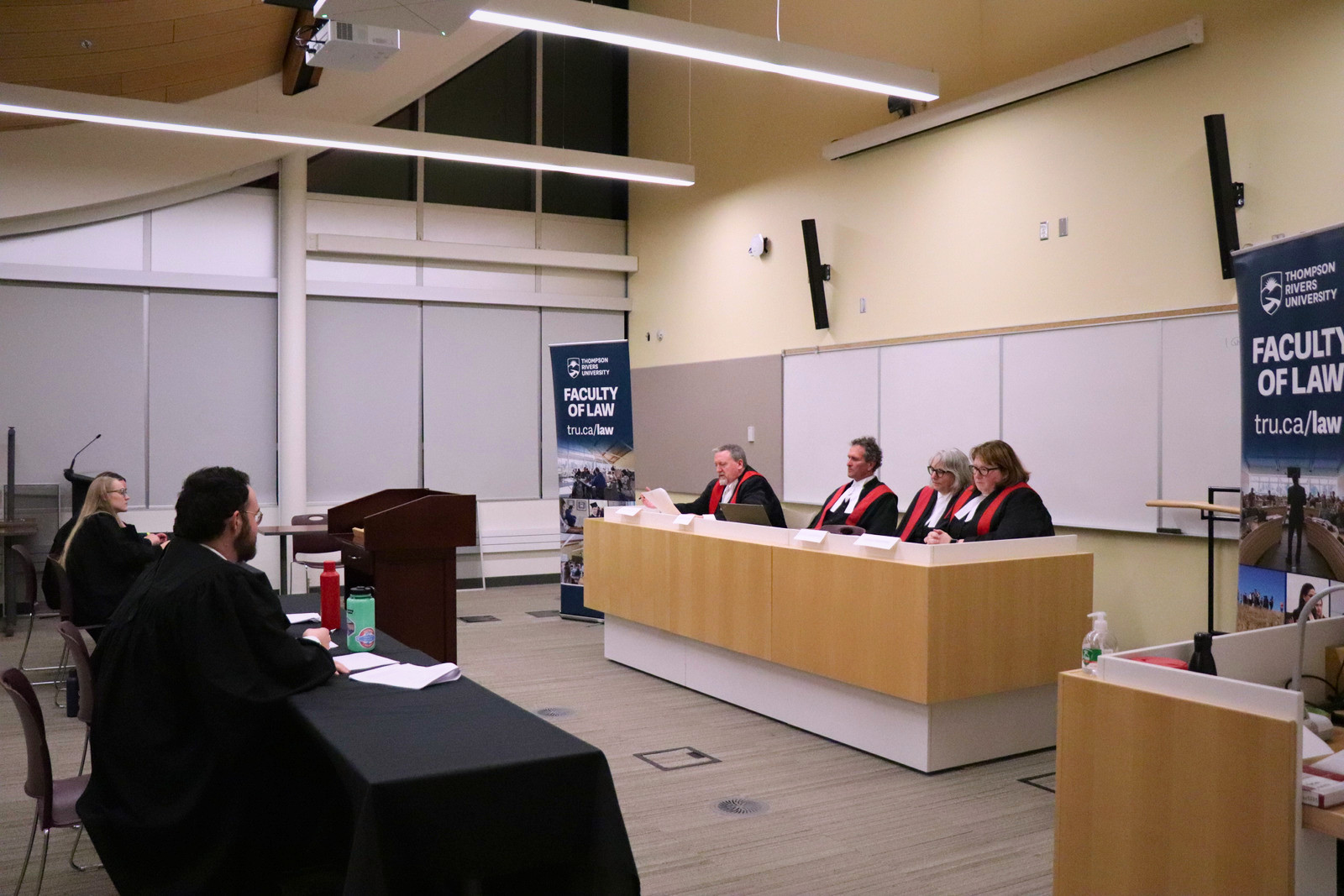 Internal Moot Competition puts students through their paces – TRU Newsroom