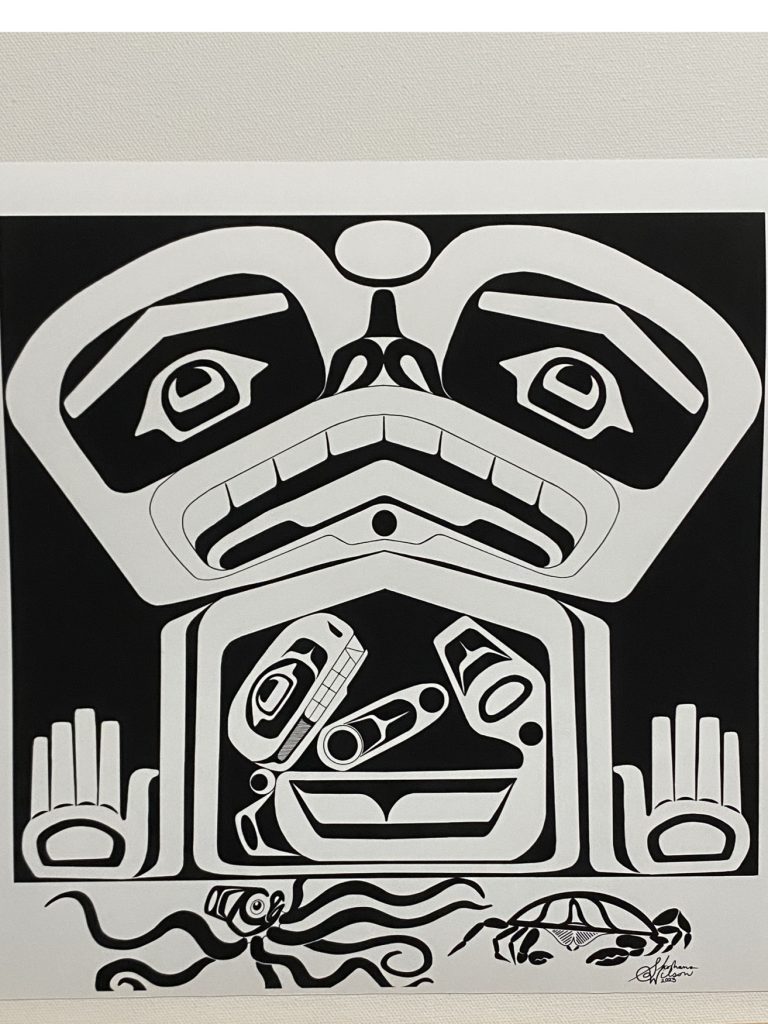 Student gives voice to Indigenous art overseas – TRU Newsroom