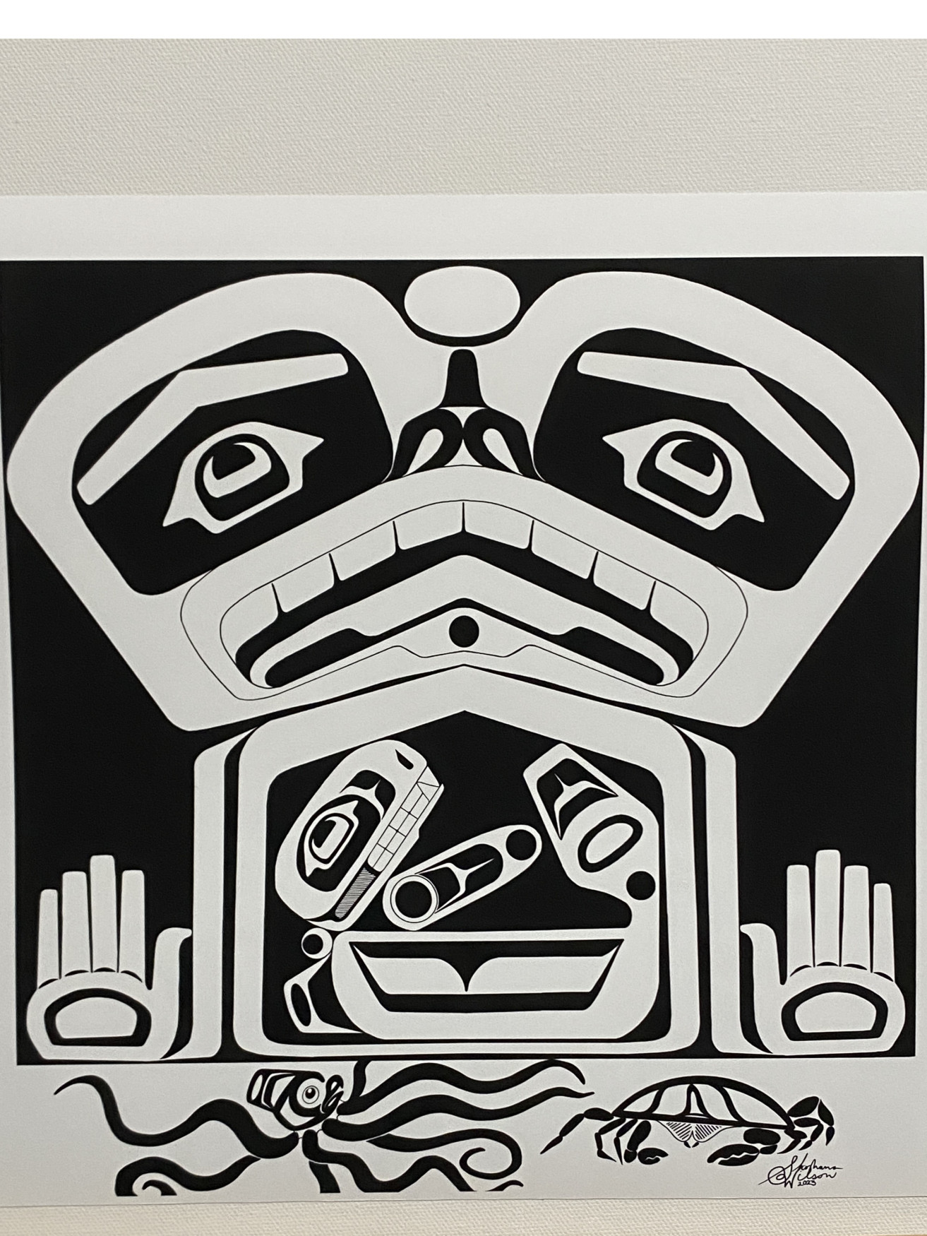 Student gives voice to Indigenous art overseas – TRU Newsroom