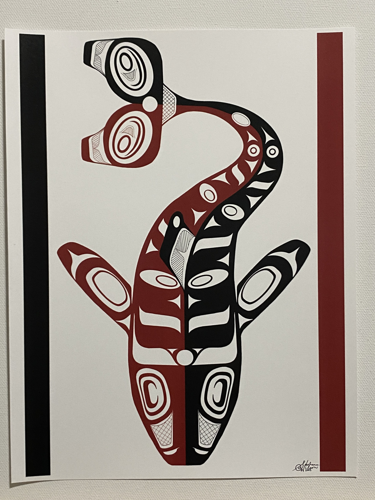 Student gives voice to Indigenous art overseas – TRU Newsroom