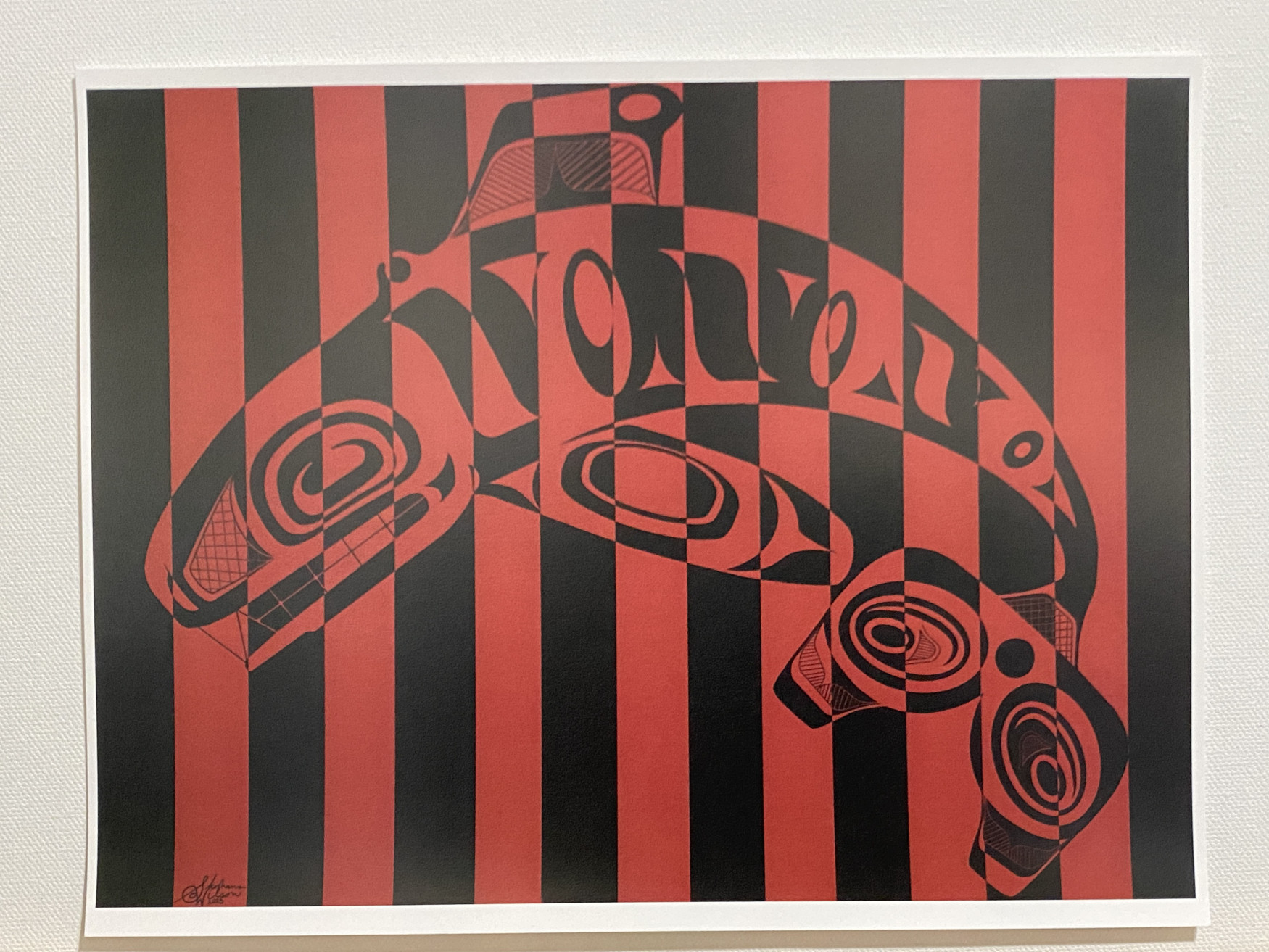 Student gives voice to Indigenous art overseas – TRU Newsroom