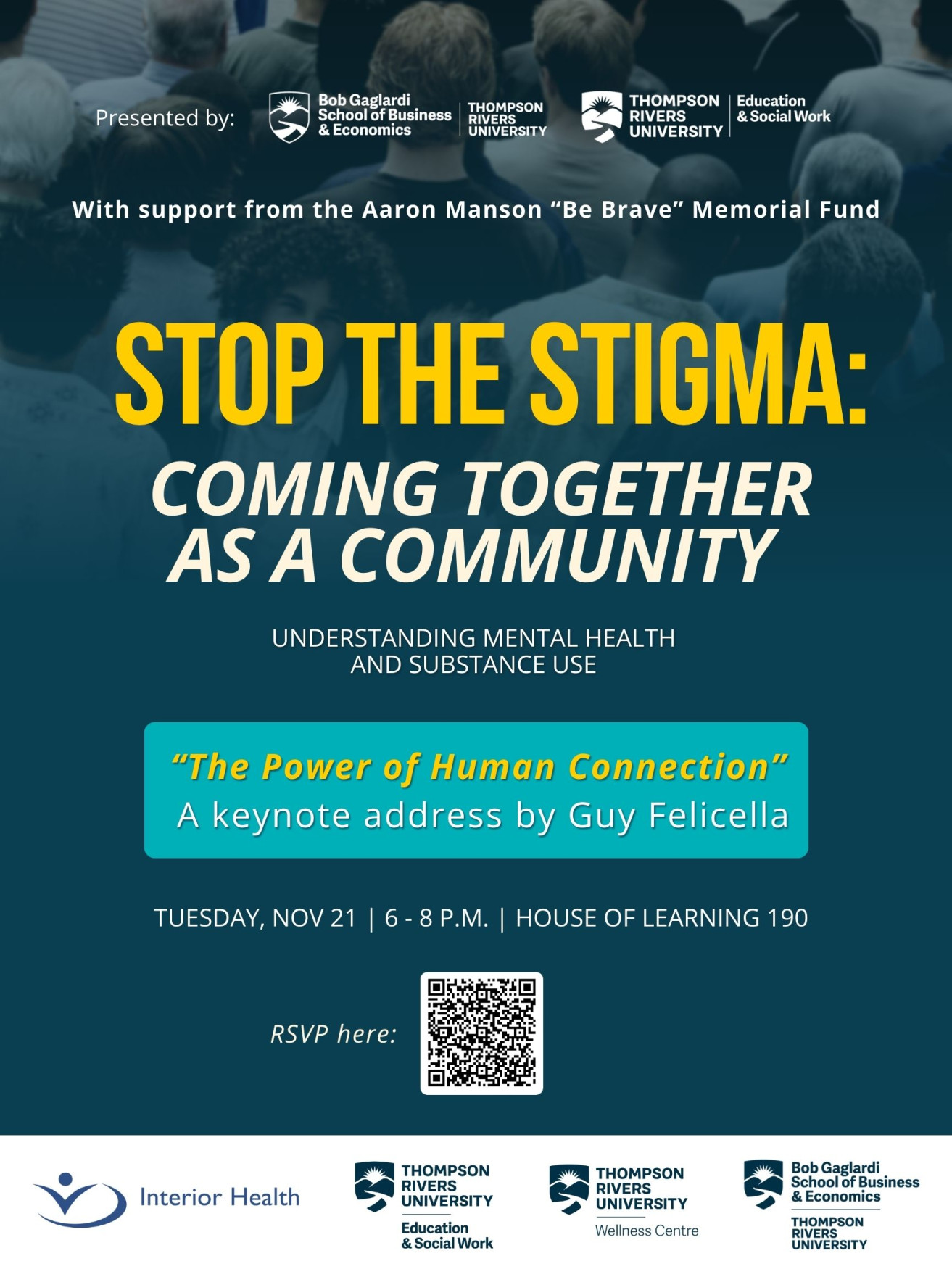 Stop the Stigma – info session – TRU Newsroom