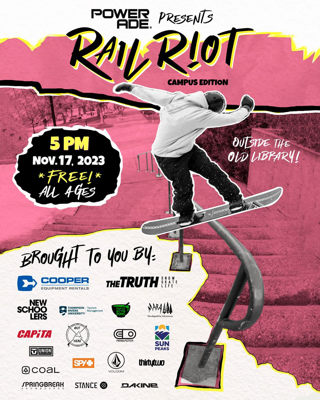 Rail Riot – Campus Edition – TRU Newsroom