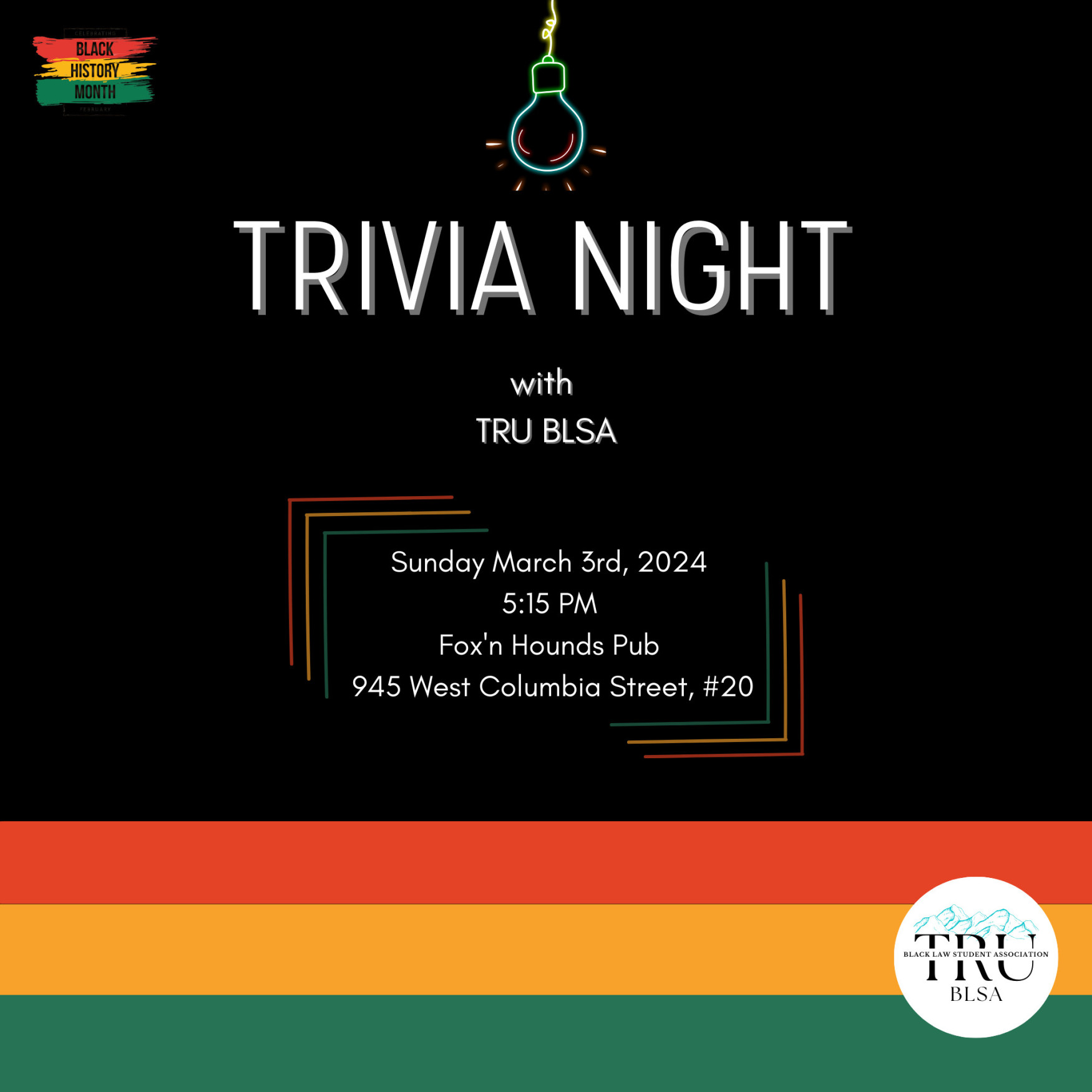 TRU BLSA Trivia Night – TRU Newsroom