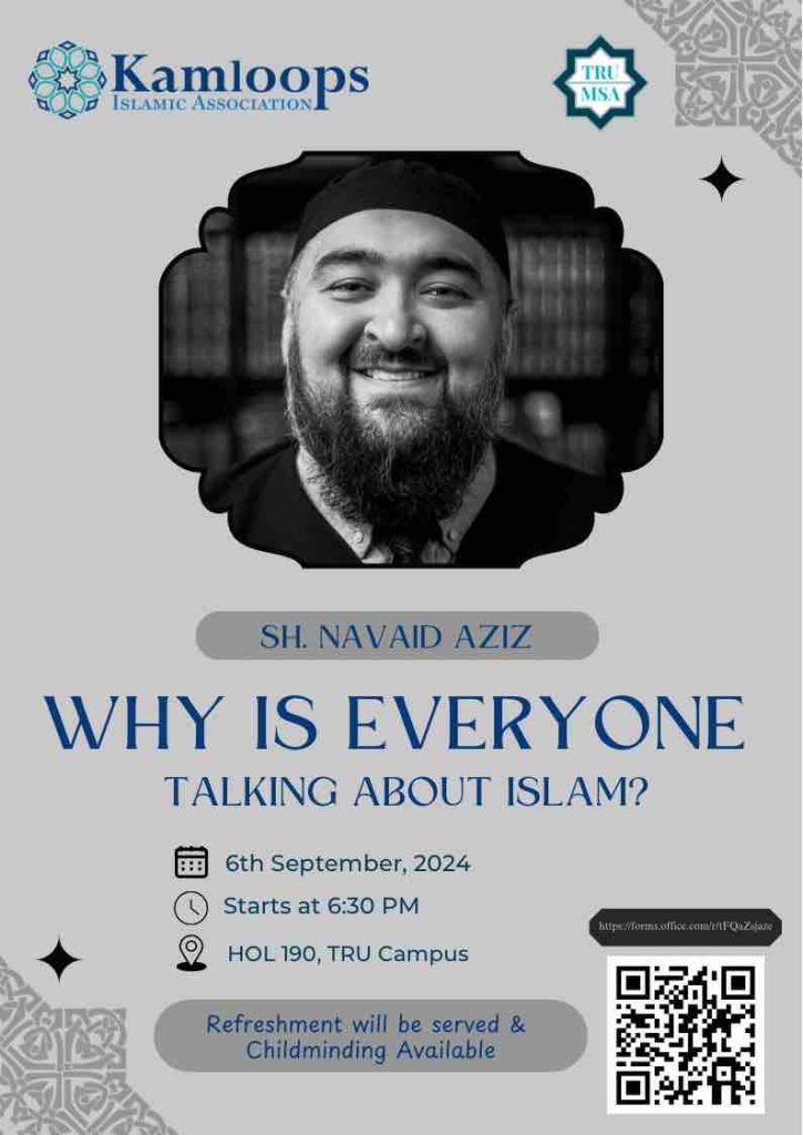 Why is everyone talking about islam – event – TRU Newsroom