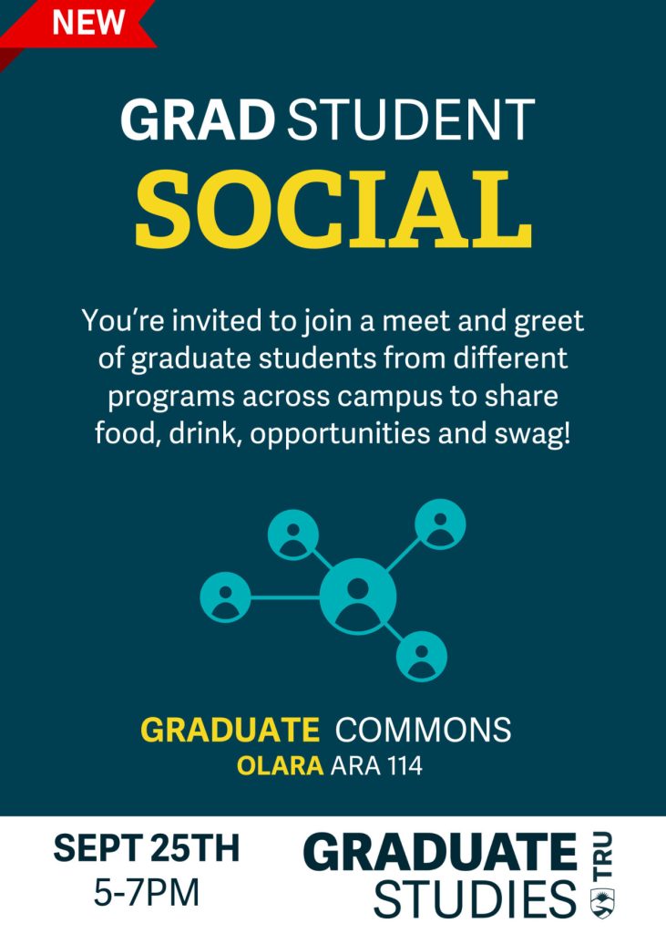 Grad student social – TRU Newsroom