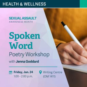 Spoken word poem workshop – TRU Newsroom