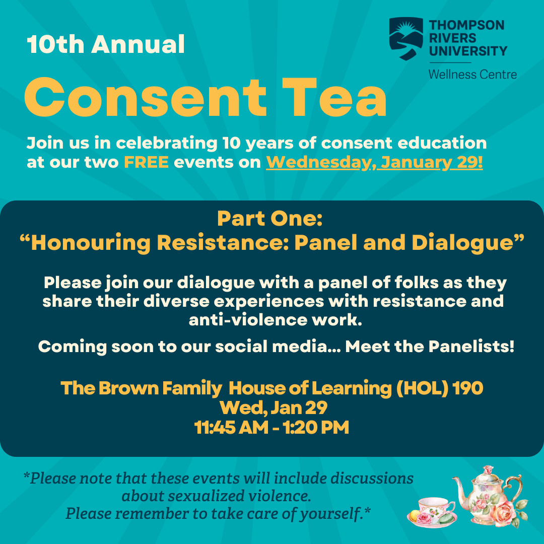 Consent tea – panel and dialogue – TRU Newsroom