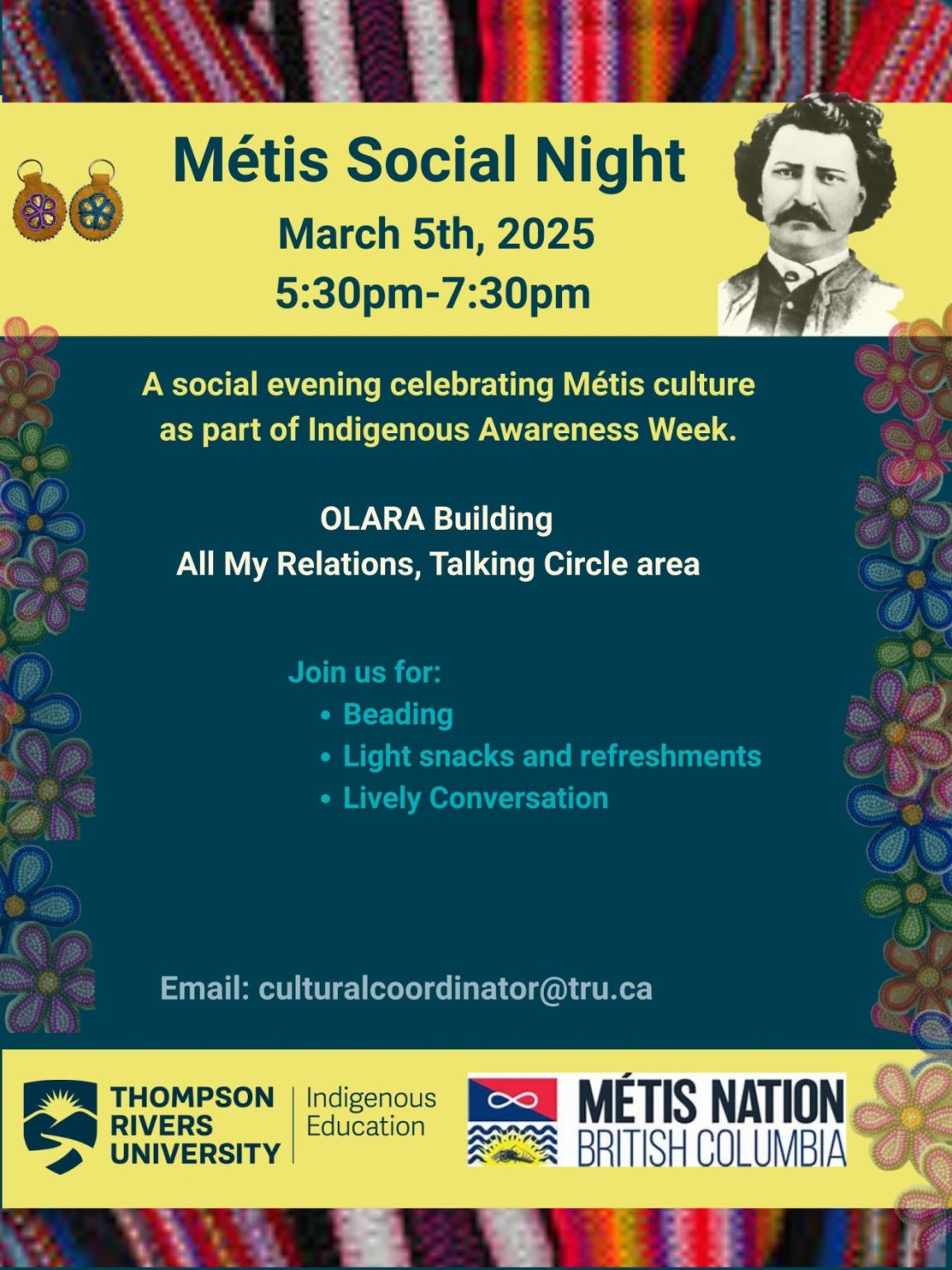 Métis Social Night Michif language, food, cultural activities ...