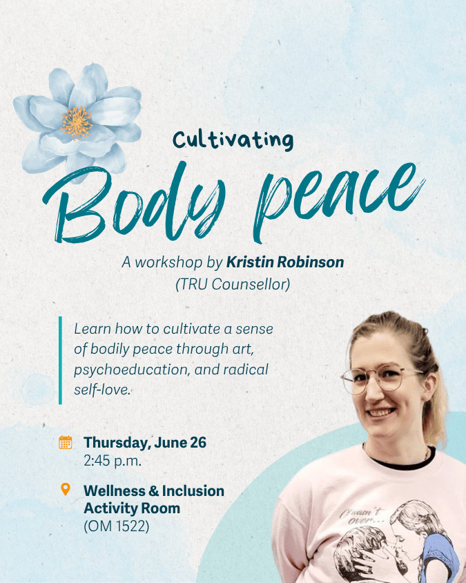 Cultivating body peace – workshop – TRU Newsroom