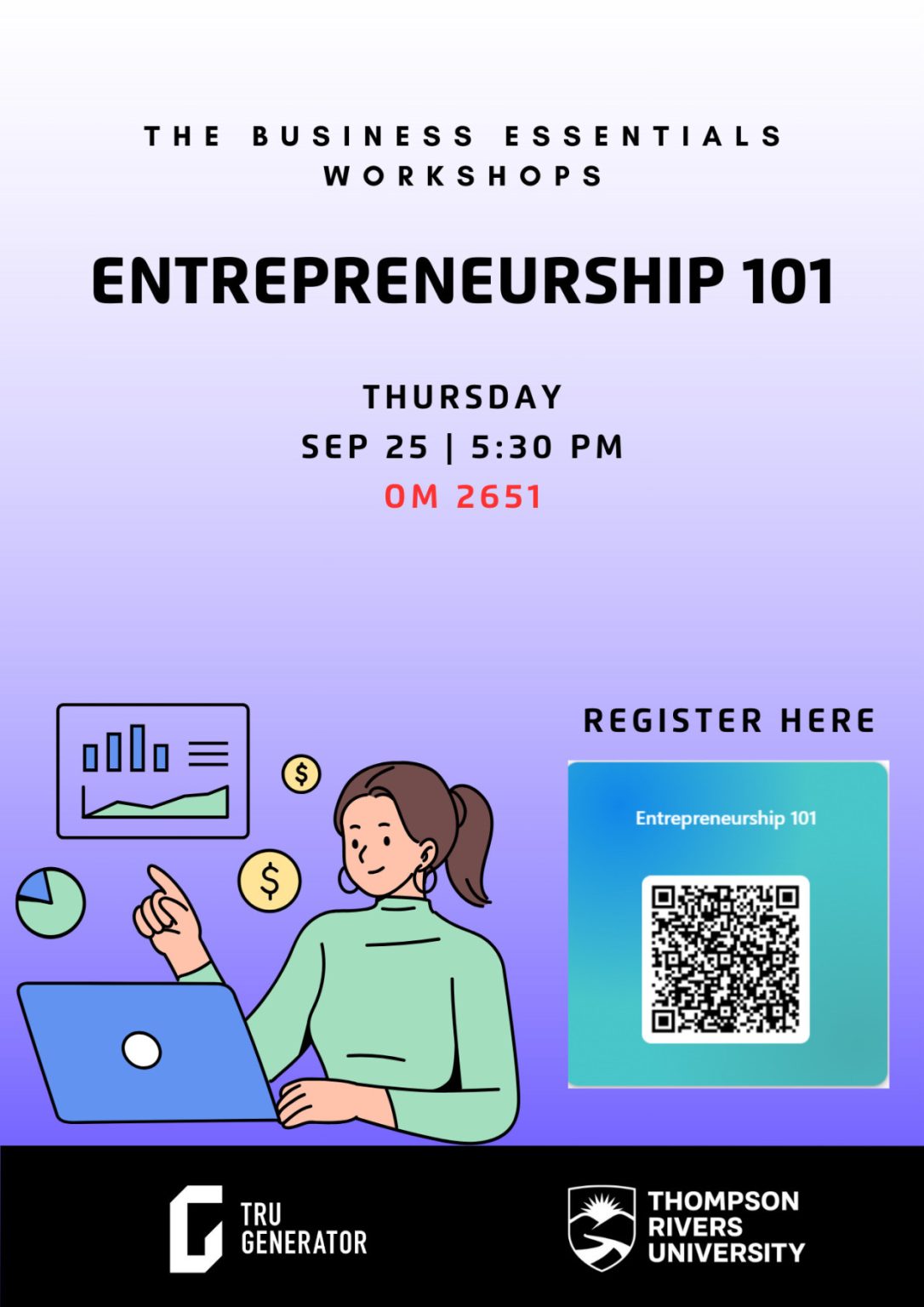 Entrepreneurship 101 workshop – TRU Newsroom