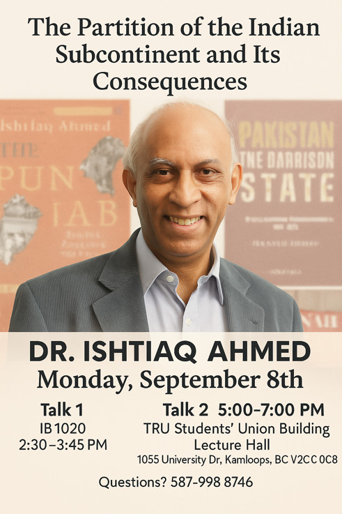 Dr. Ishtiaq Ahmed’s talk on partition – TRU Newsroom