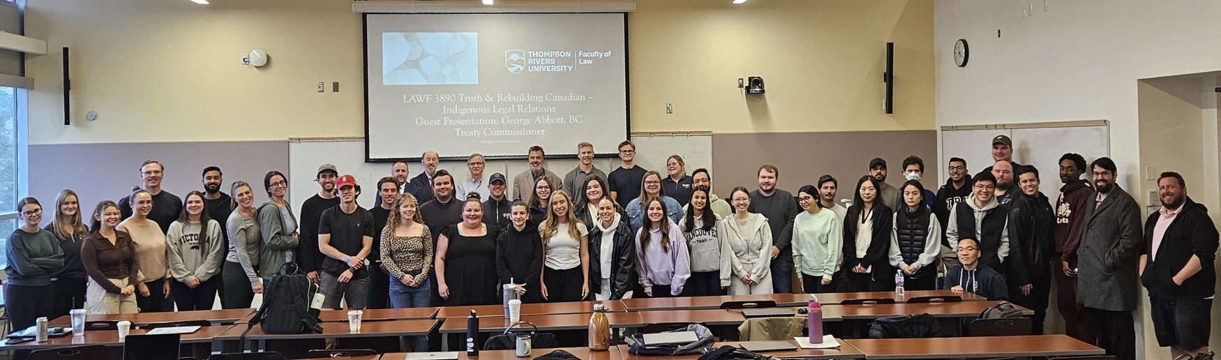 George Abbott inspires TRU Law students to lead with reconciliation ...