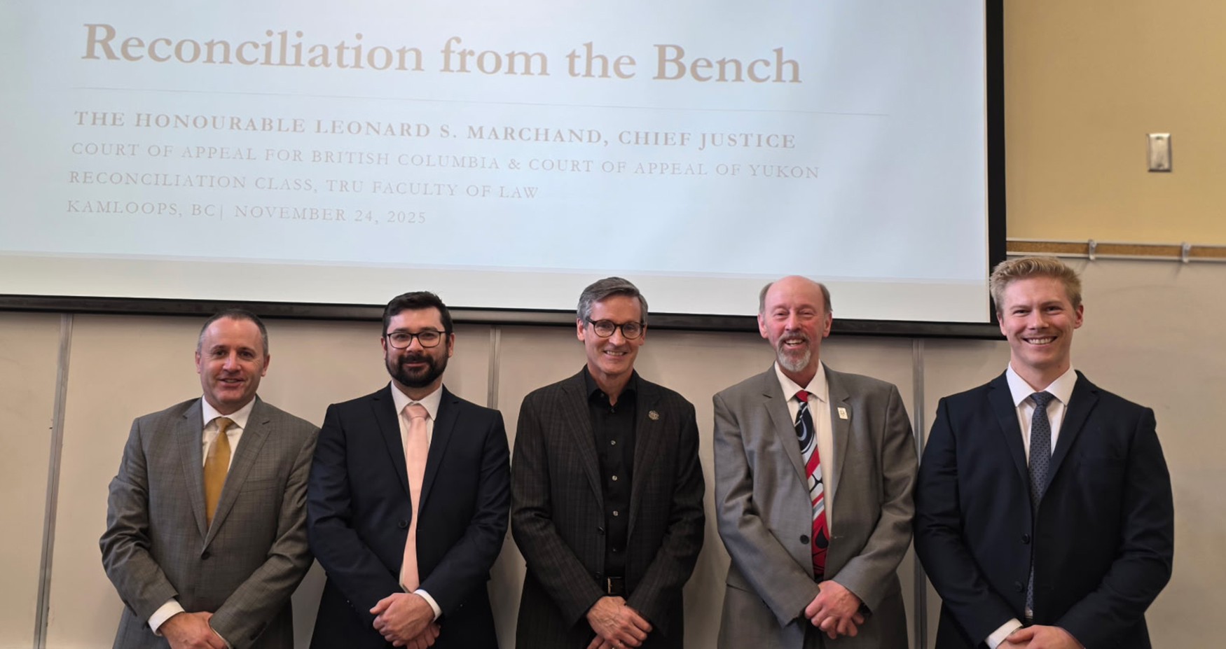 Reconciliation from the bench: insights from Chief Justice Marchand ...