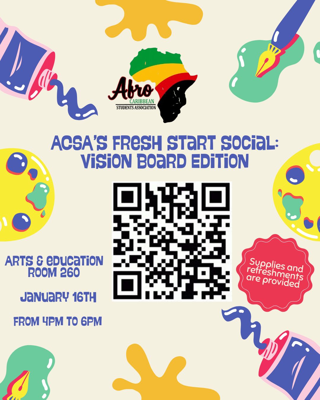 ACSA’S Vision Board Night – TRU Newsroom