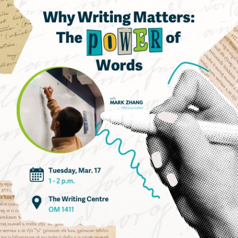 Why Writing Matters: The Power of Words session – TRU Newsroom